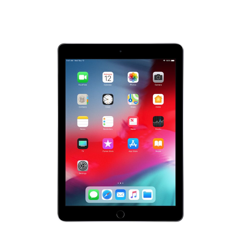 Apple iPad 6th Generation - Wi-Fi + Cellular, 32GB, Space Gray - Prist ...