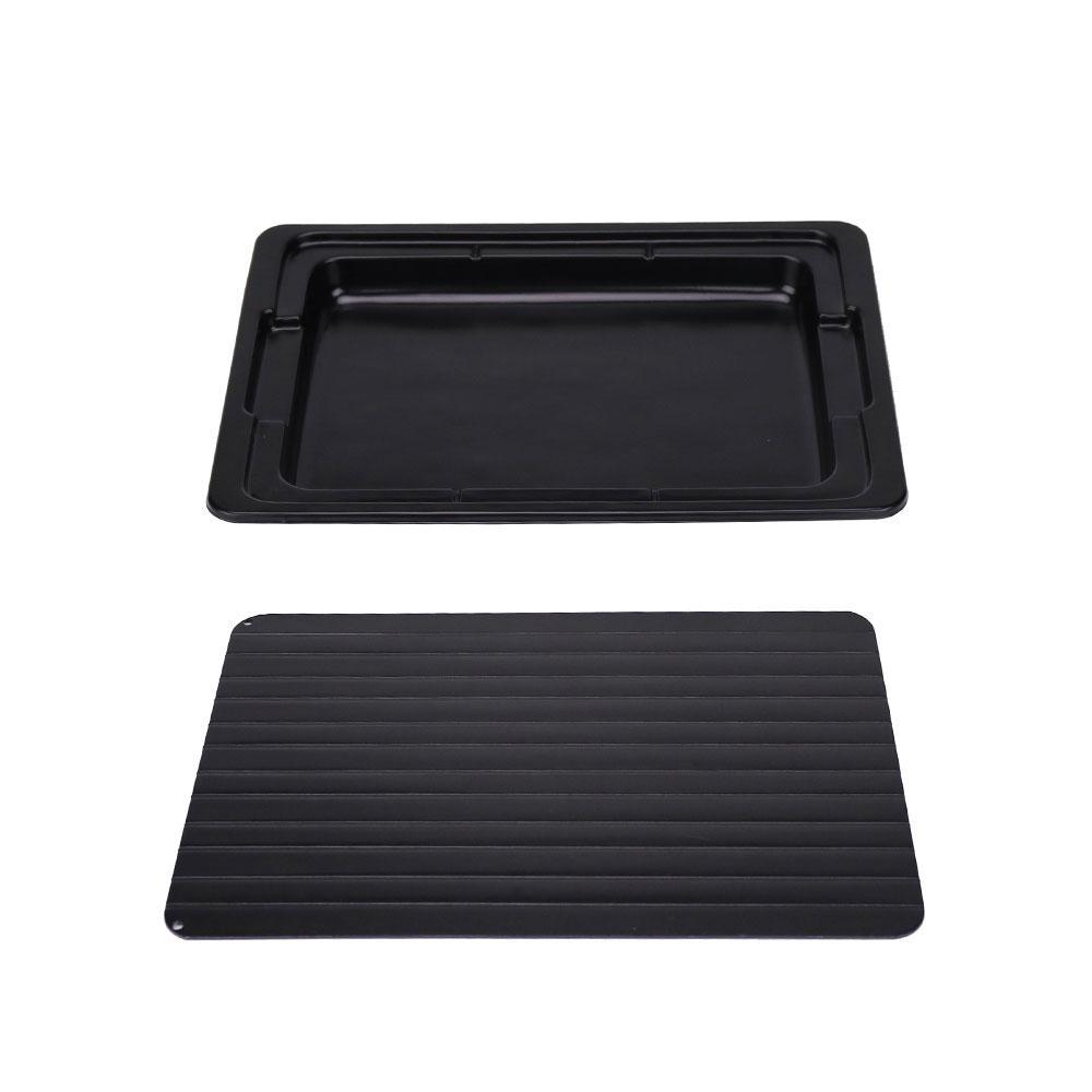 Fast Defrosting Meat Tray FDA Approved - Medium Miracle Aluminium Thaw ...