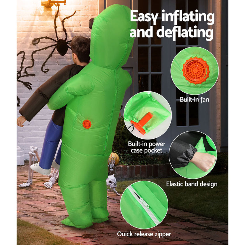 Inflatable Costume Halloween Adult Suit Alien Party Fancy Dress Cosplay ...