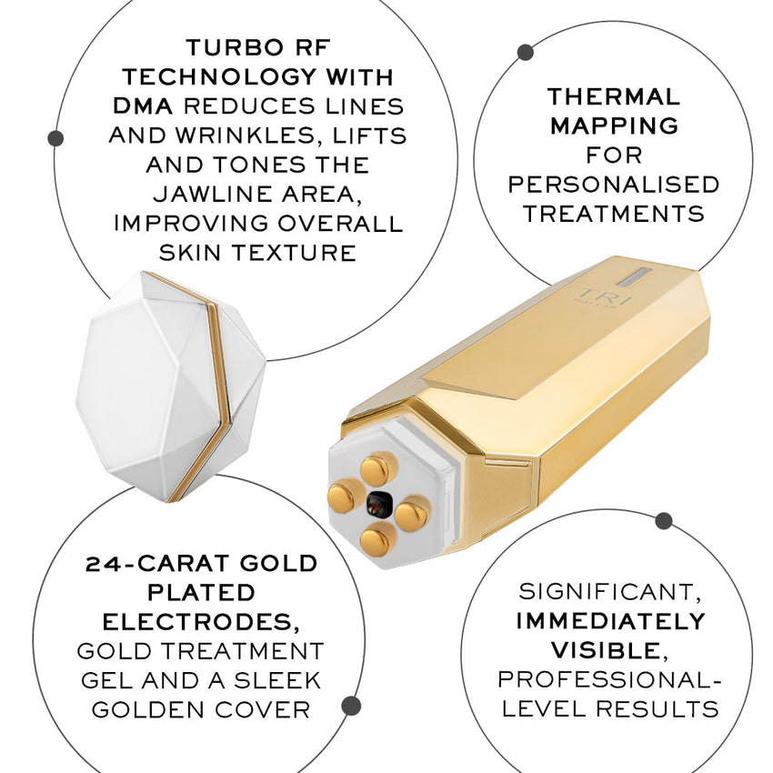 Tripollar Stop VX Gold 2 Ultimate Multi-Function Facial RF Machine ...